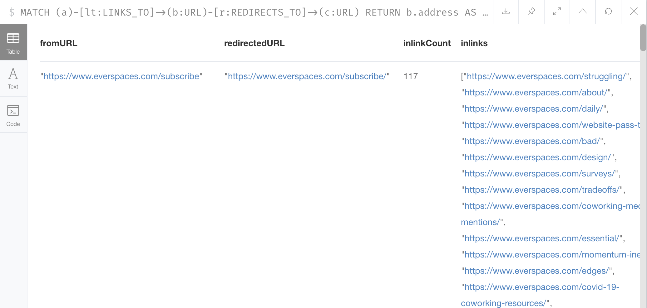 Prioritizing internal redirects to fix - Inbound Found